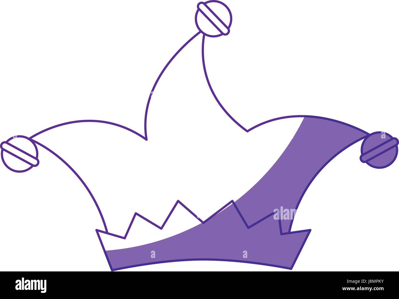 joker cap hat Stock Vector Image & Art - Alamy