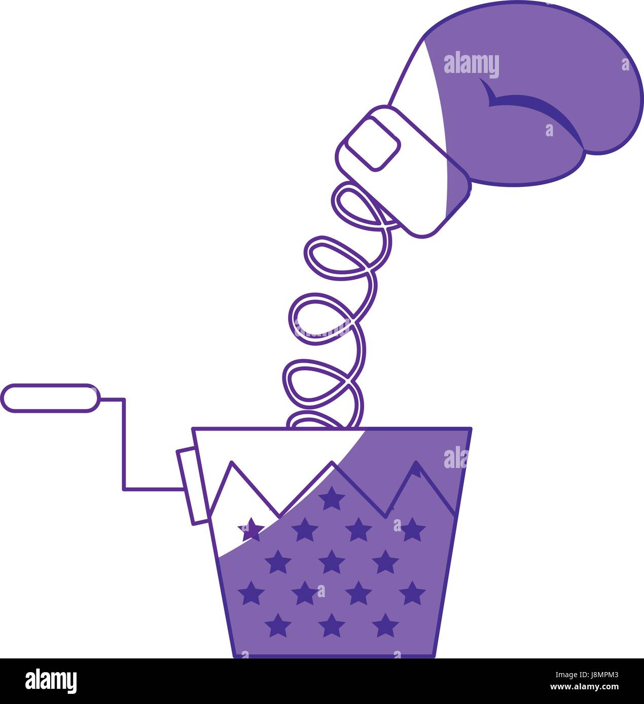box glove toy Stock Vector Image & Art - Alamy