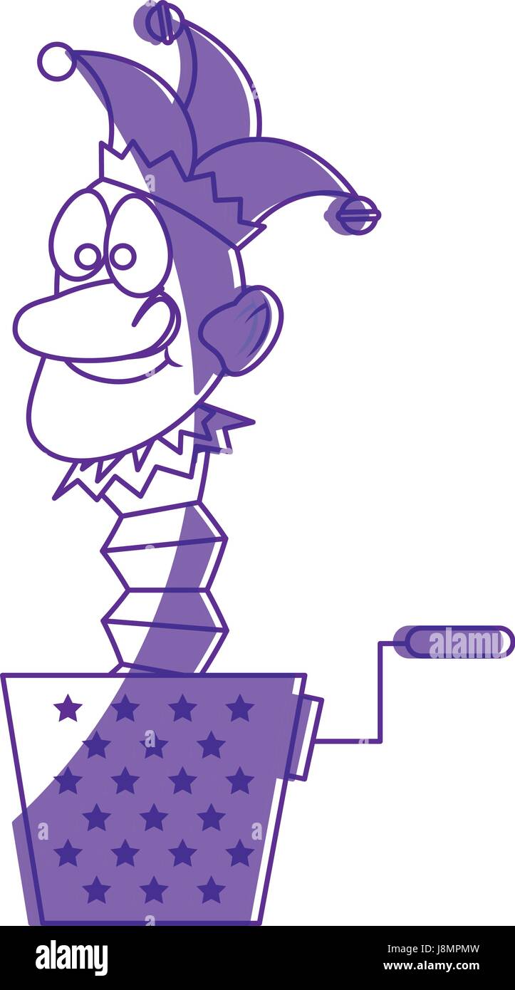 box jack toy Stock Vector Image & Art - Alamy