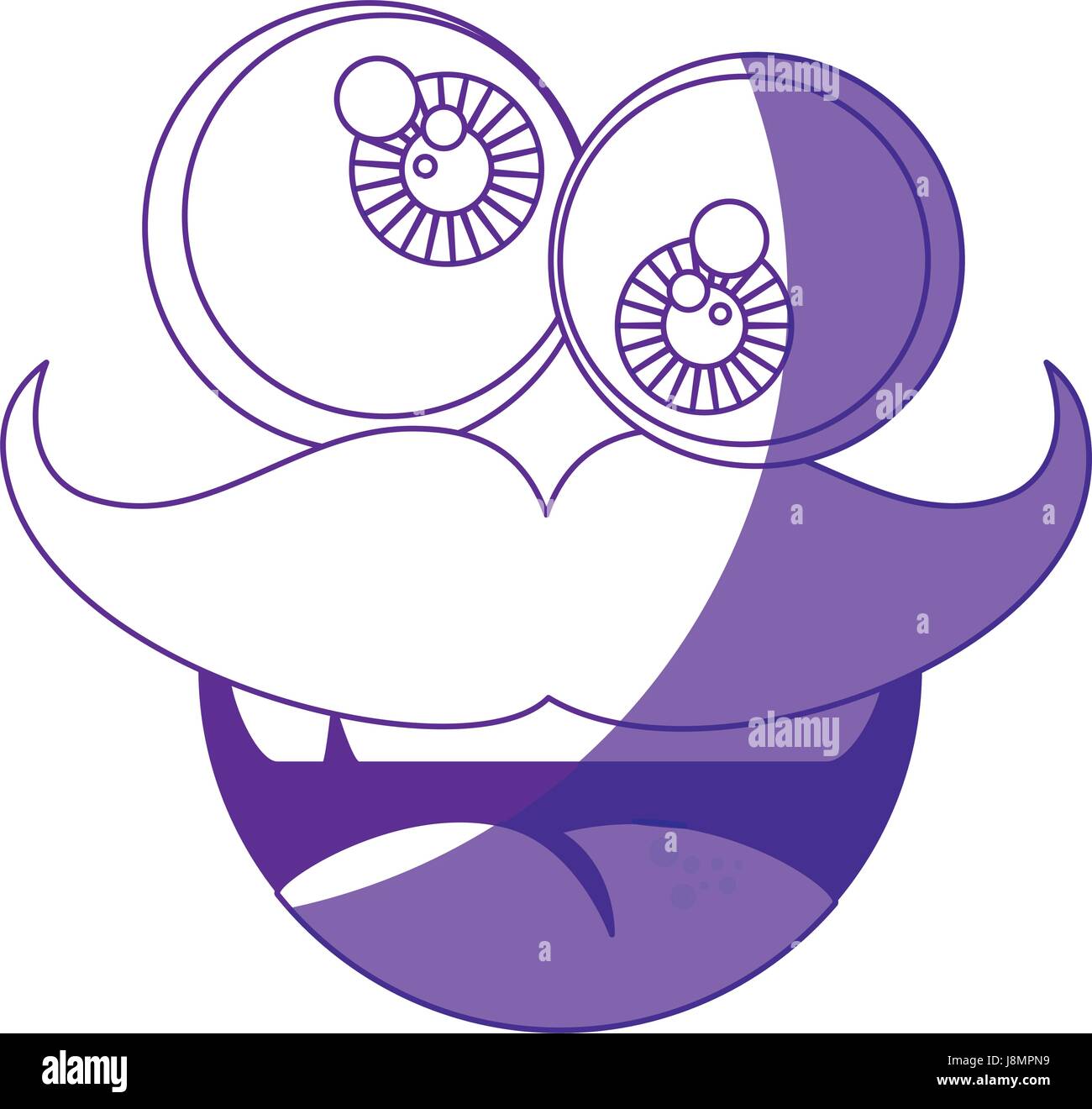 mask funny mustache Stock Vector Image & Art - Alamy