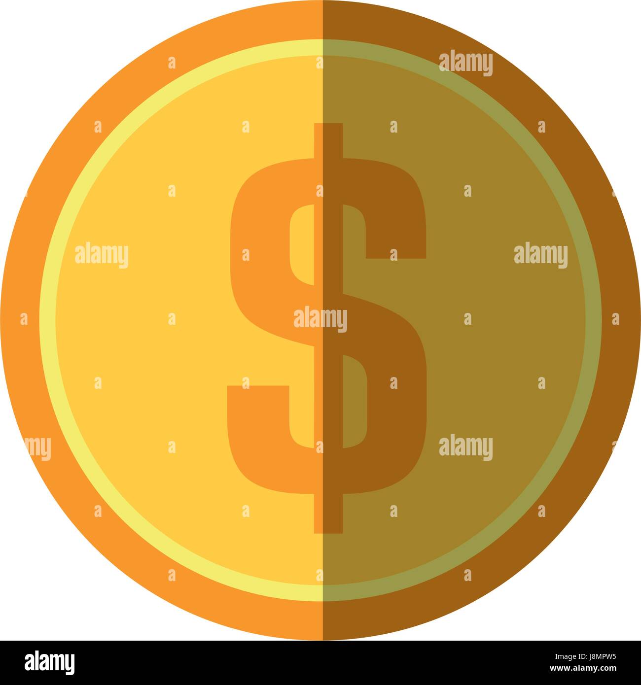 coin money symbol Stock Vector Image & Art - Alamy
