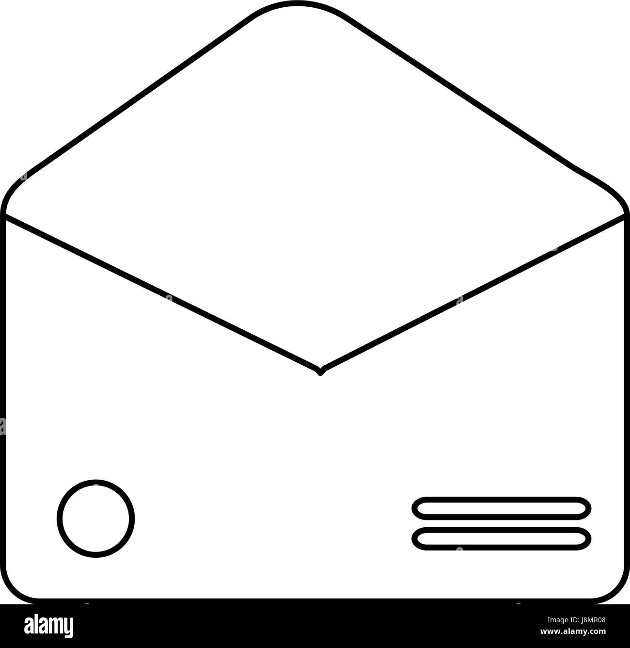 envelope empty paper Stock Vector Image & Art - Alamy