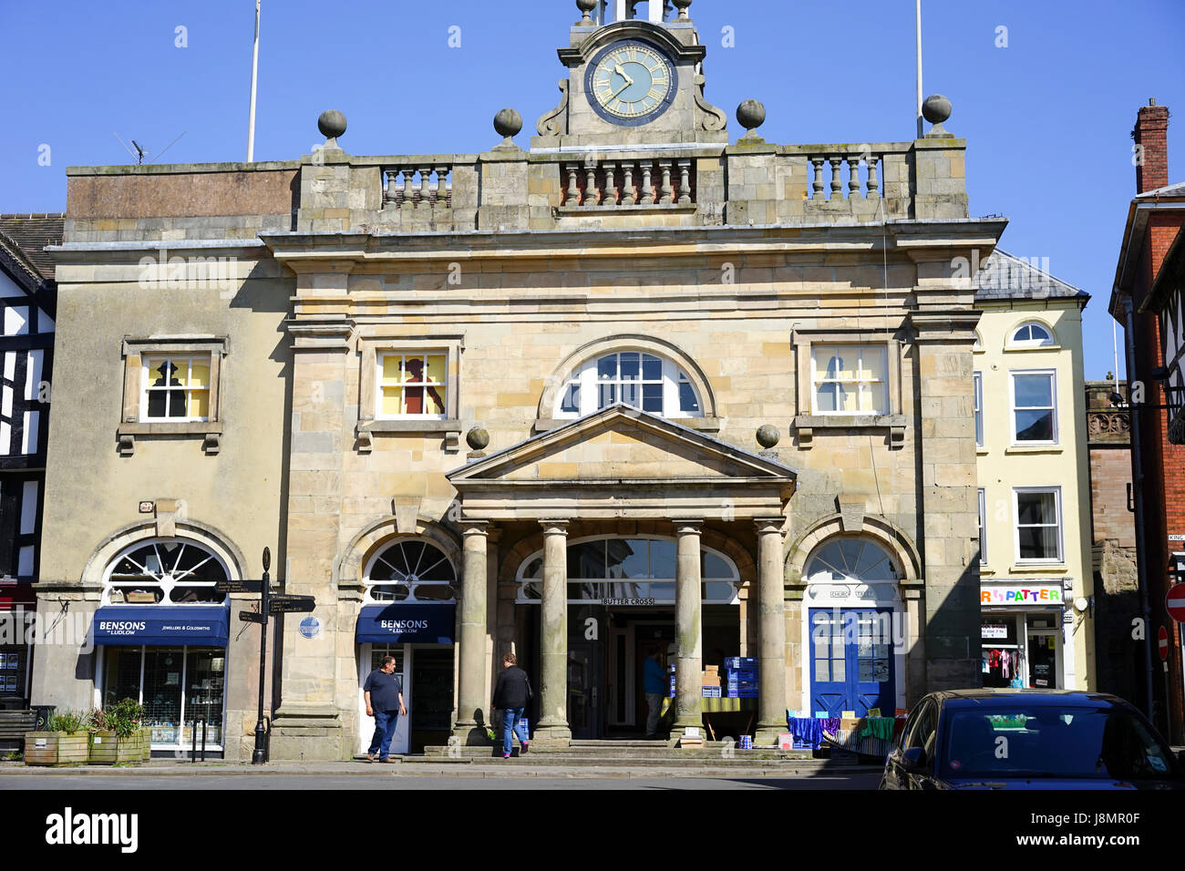 The Buttercross ,Lulow Museum,Ludlow Shropshire, UK Stock Photo - Alamy