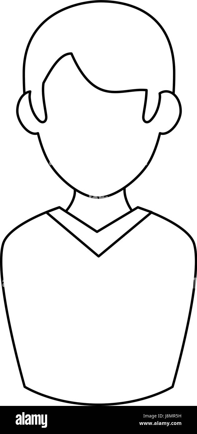 Faceless vector Black and White Stock Photos & Images - Alamy