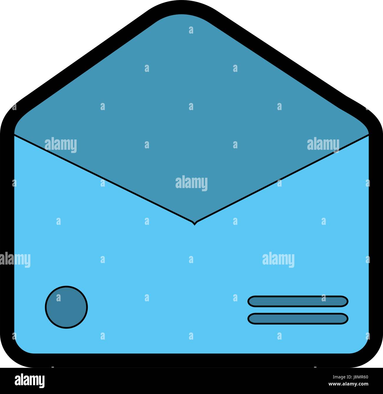 envelope empty paper Stock Vector Image & Art - Alamy