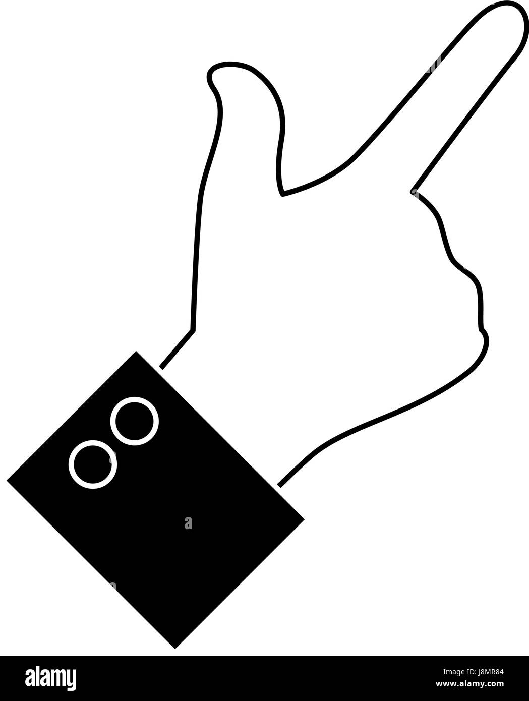 hand pointing gesture Stock Vector Image & Art - Alamy