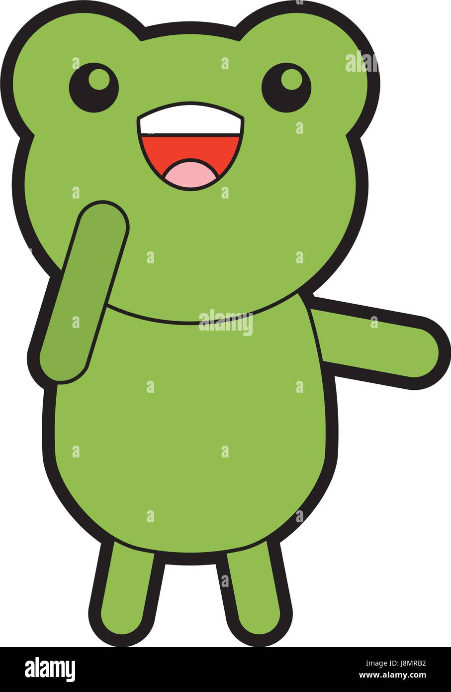 cute toad cartoon Stock Vector Image & Art - Alamy