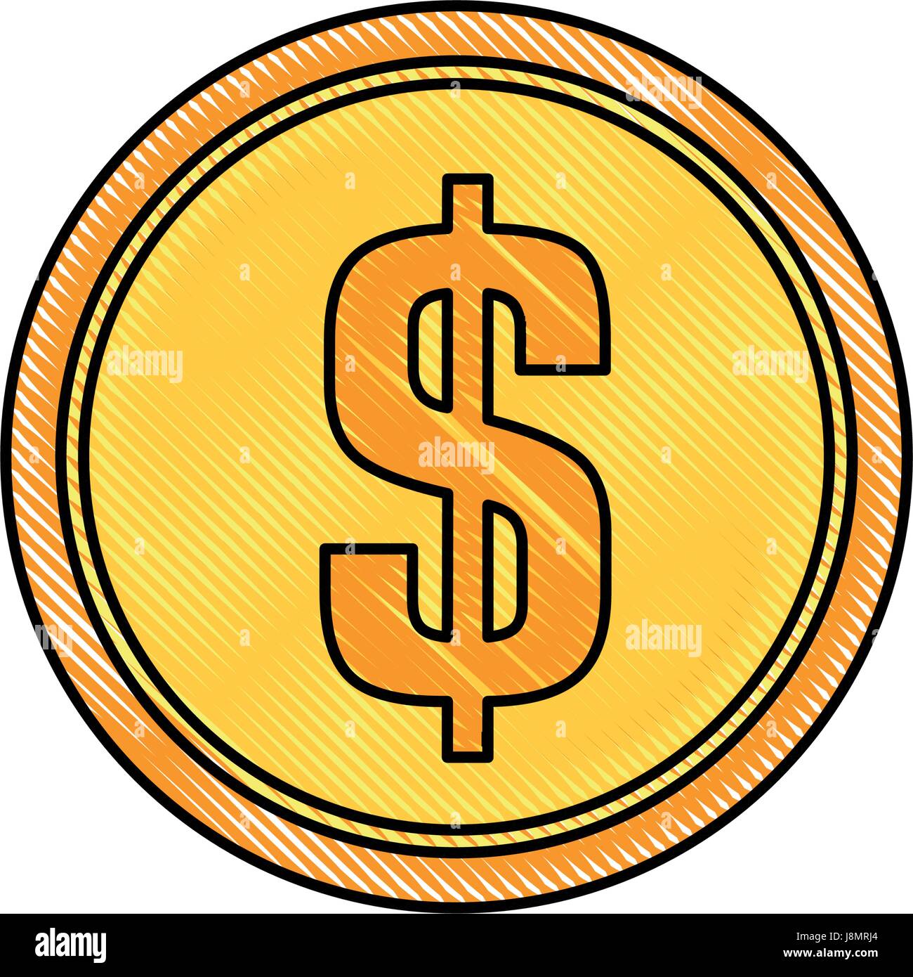 Sketchy money vector hi-res stock photography and images - Alamy