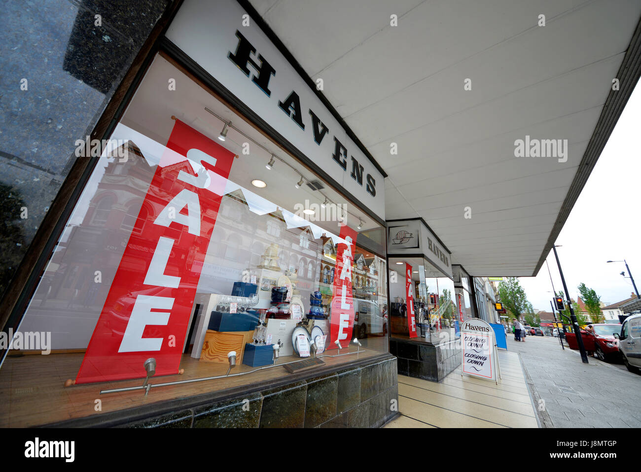Havens department store in Hamlet Court Road, Westcliff on Sea, Essex ...