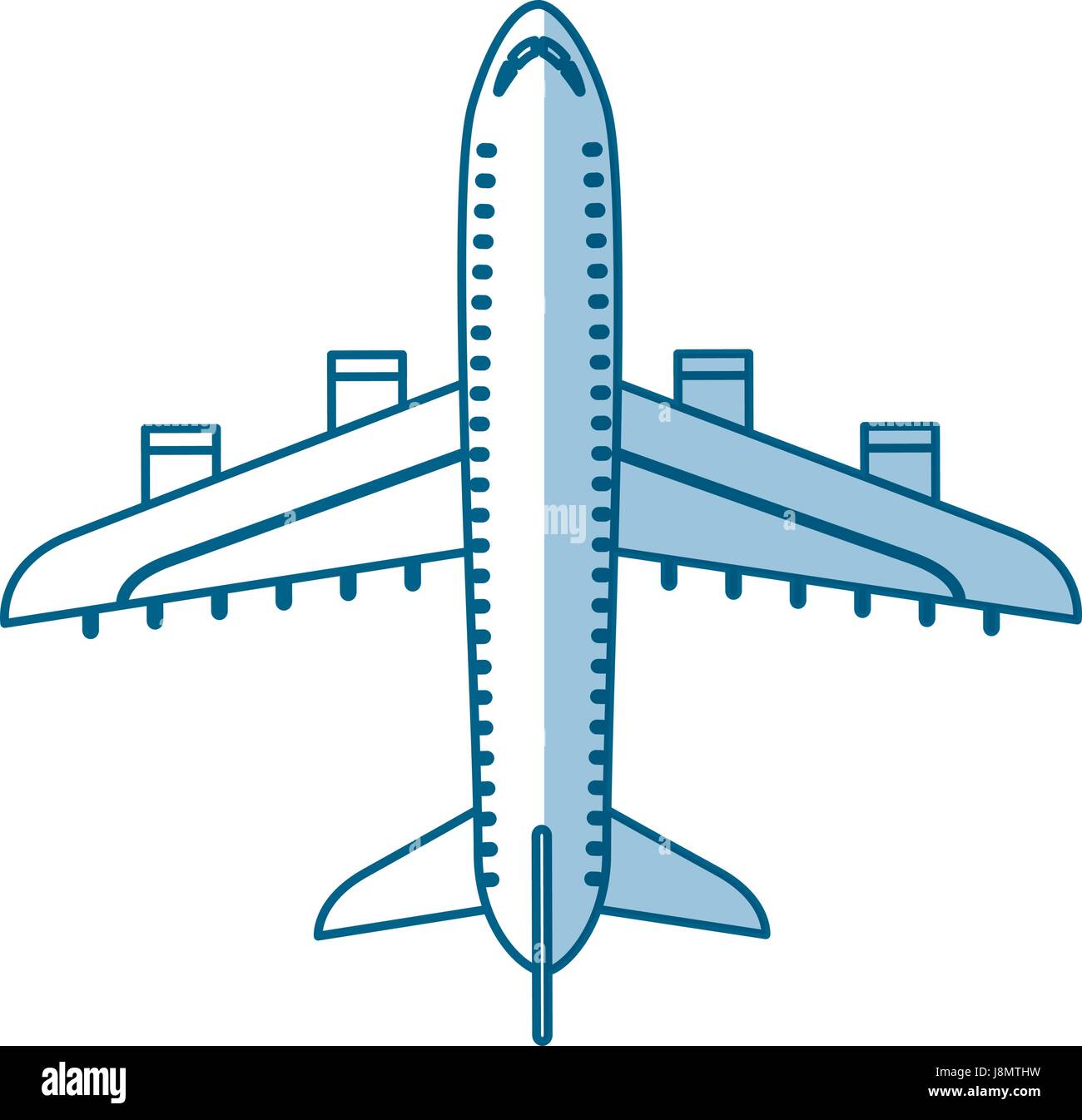 shadow airplane cartoon Stock Vector Image & Art - Alamy