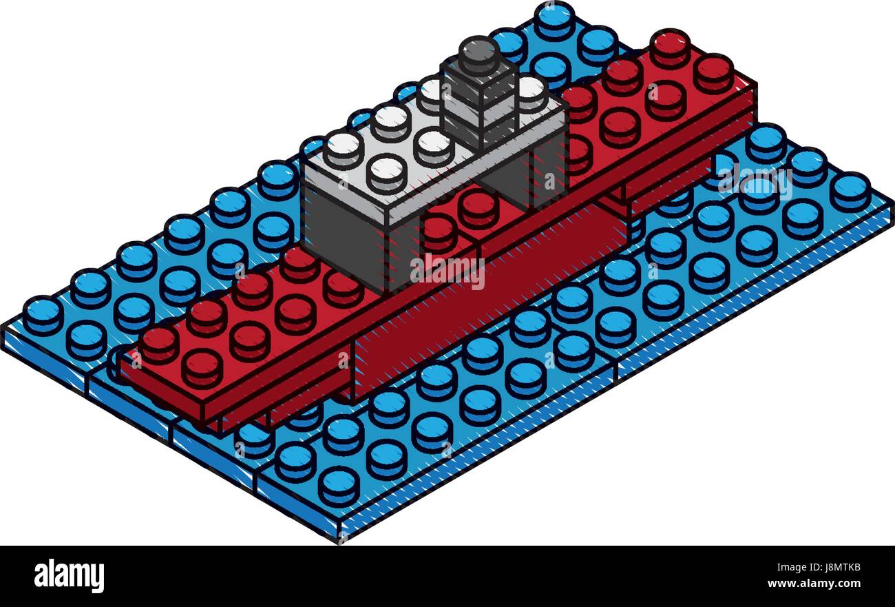 toy building block bricks Stock Vector Image & Art - Alamy