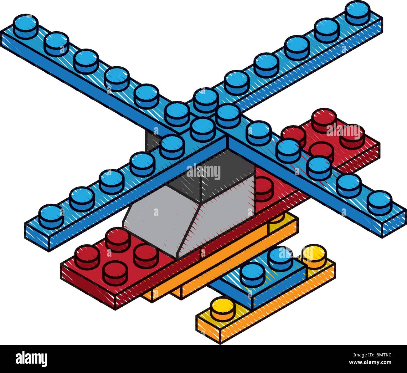 toy building block bricks Stock Vector Image & Art - Alamy