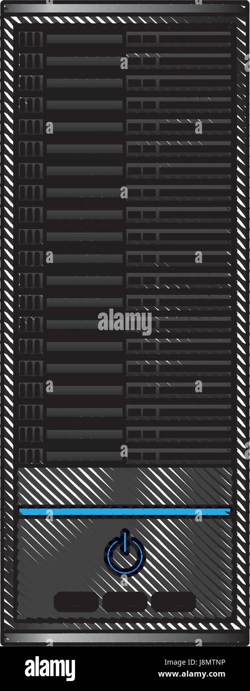 scribble cpu cartoon Stock Vector Image & Art - Alamy