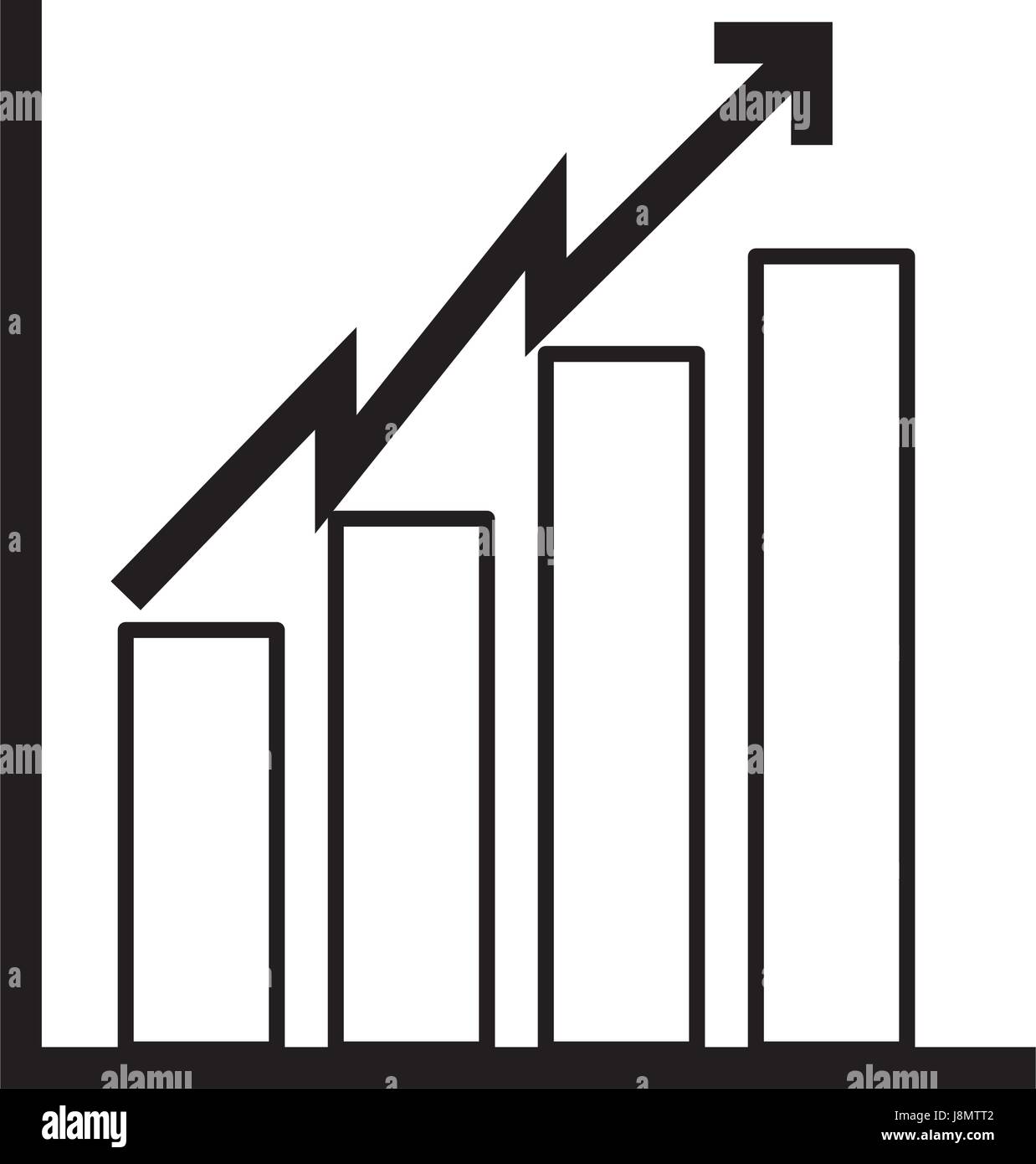 black icon bar chart Stock Vector Image & Art - Alamy