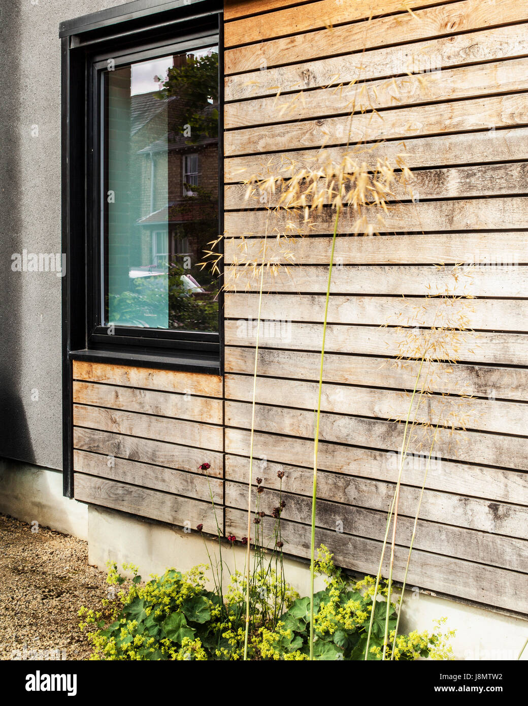 Timber Cladding Detail Stock Photos & Timber Cladding Detail Stock ...