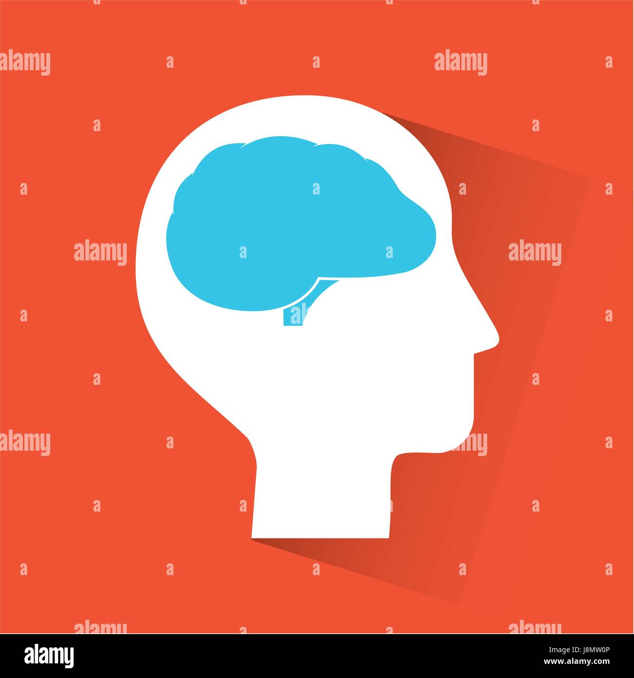 head silhouette mind Stock Vector Image & Art - Alamy