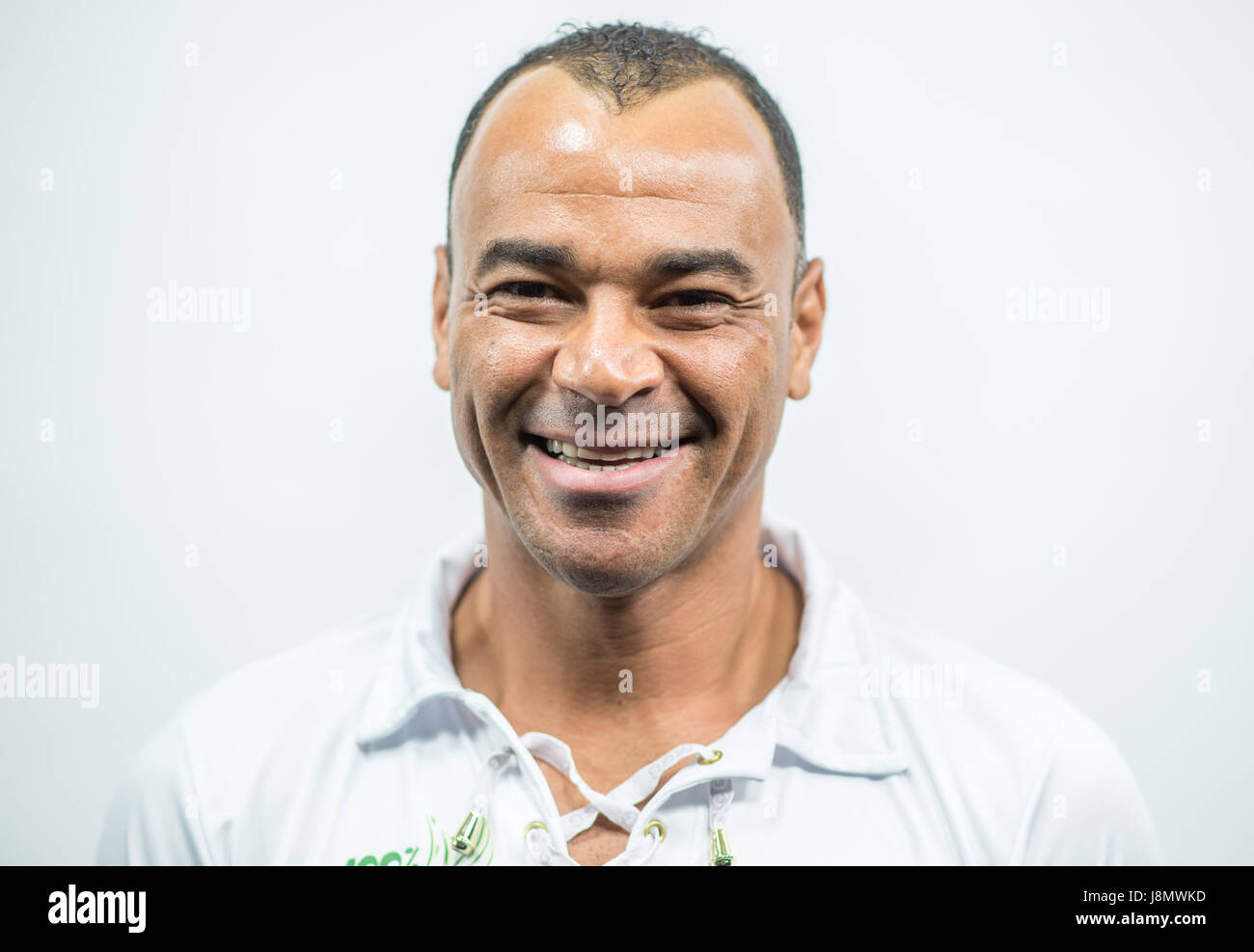 Berlin, Germany. 25th May, 2017. The former Brasilian soccer player ...