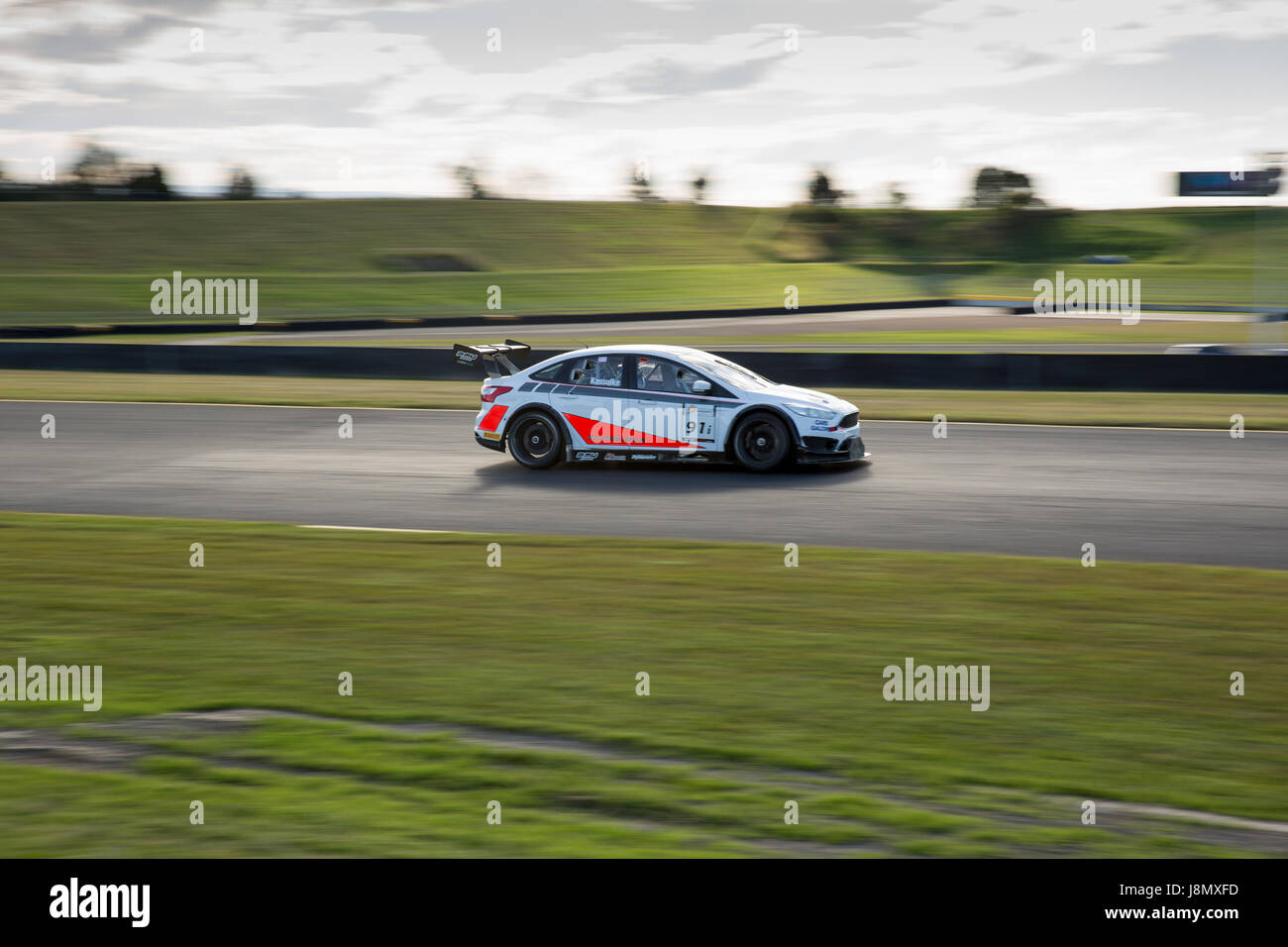 Sydney Motorsport Park, Australia. 28th May 2017. Marc Cars in force ...