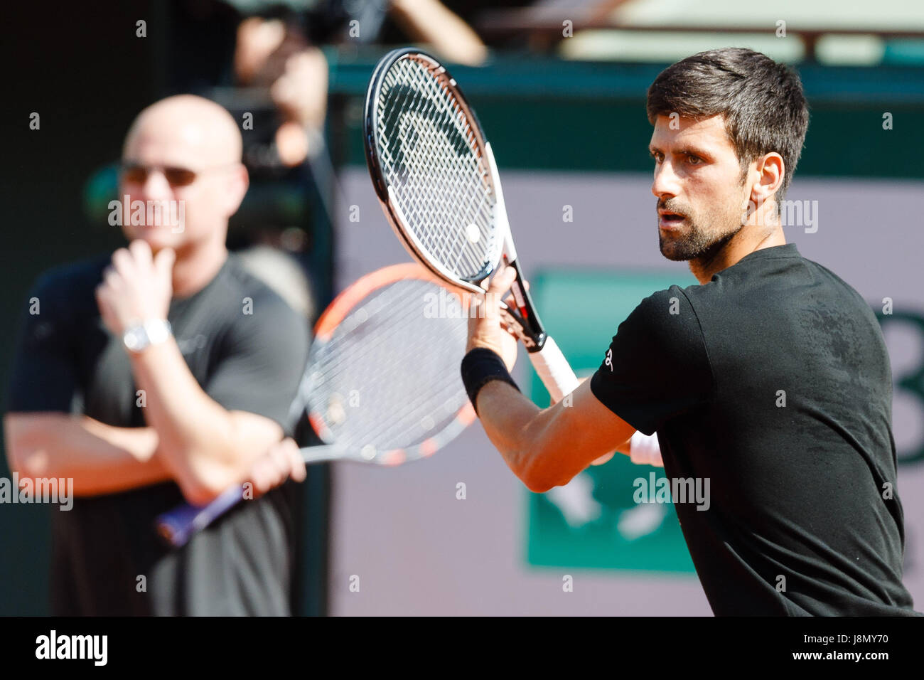 Novak djokovic coach hi-res stock photography and images - Alamy