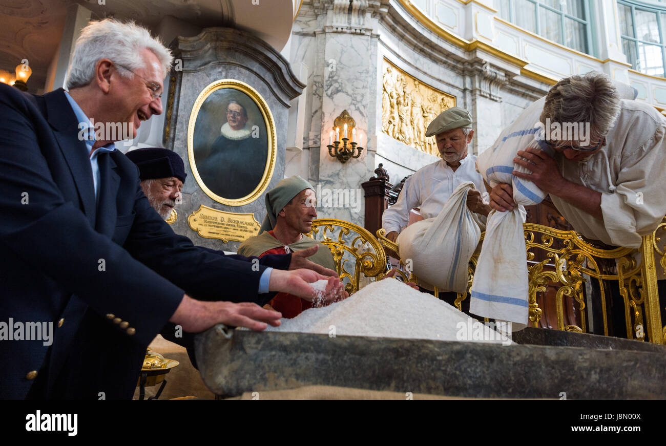 The main pastor of the St. Michaelis church, Alexander Roeder (L-R ...