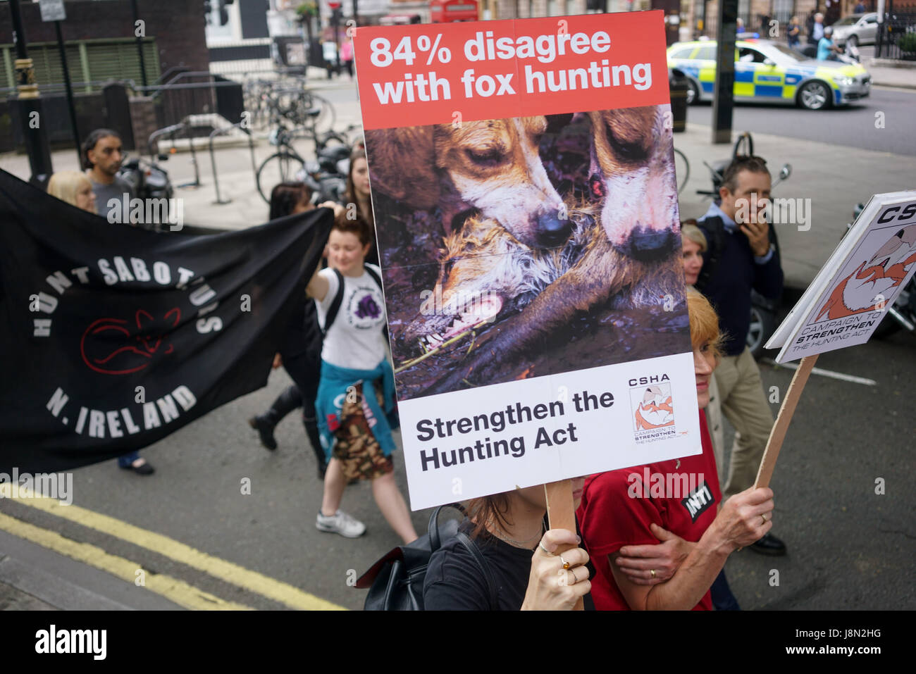 Anti Fox Hunt Activists High Resolution Stock Photography and Images ...