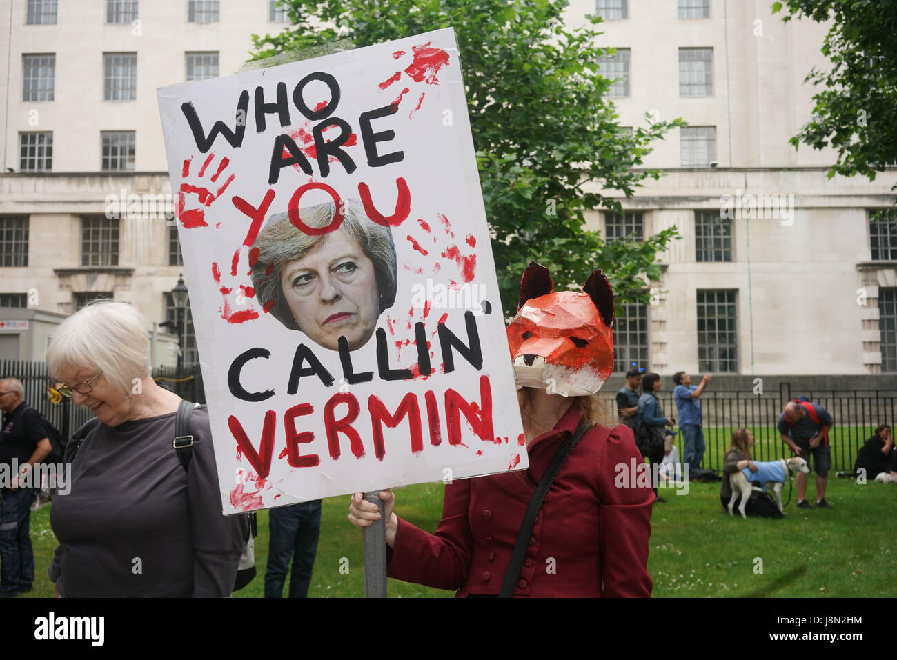 Anti fox hunt activists hi-res stock photography and images - Alamy