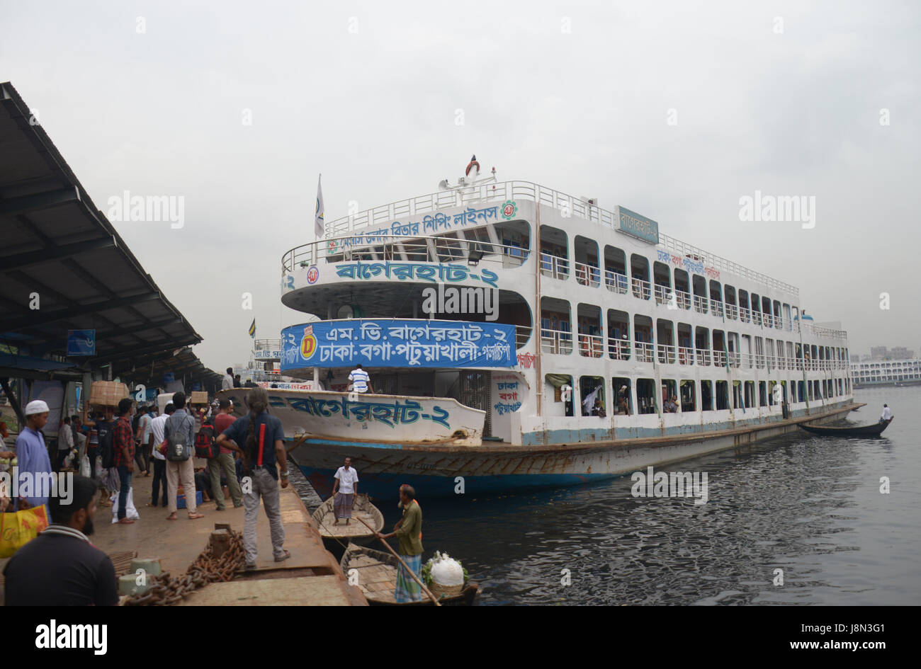 Sadarghat launch terminal hi-res stock photography and images - Alamy