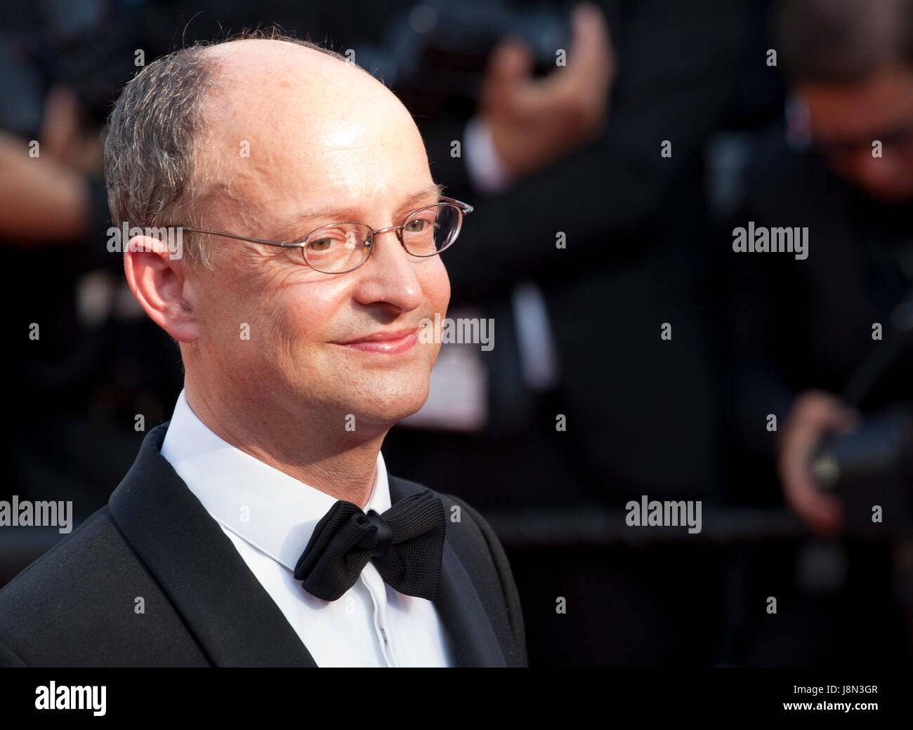 Cannes, France. 28th May, 2017. Producer Ed Guiney arriving to the ...