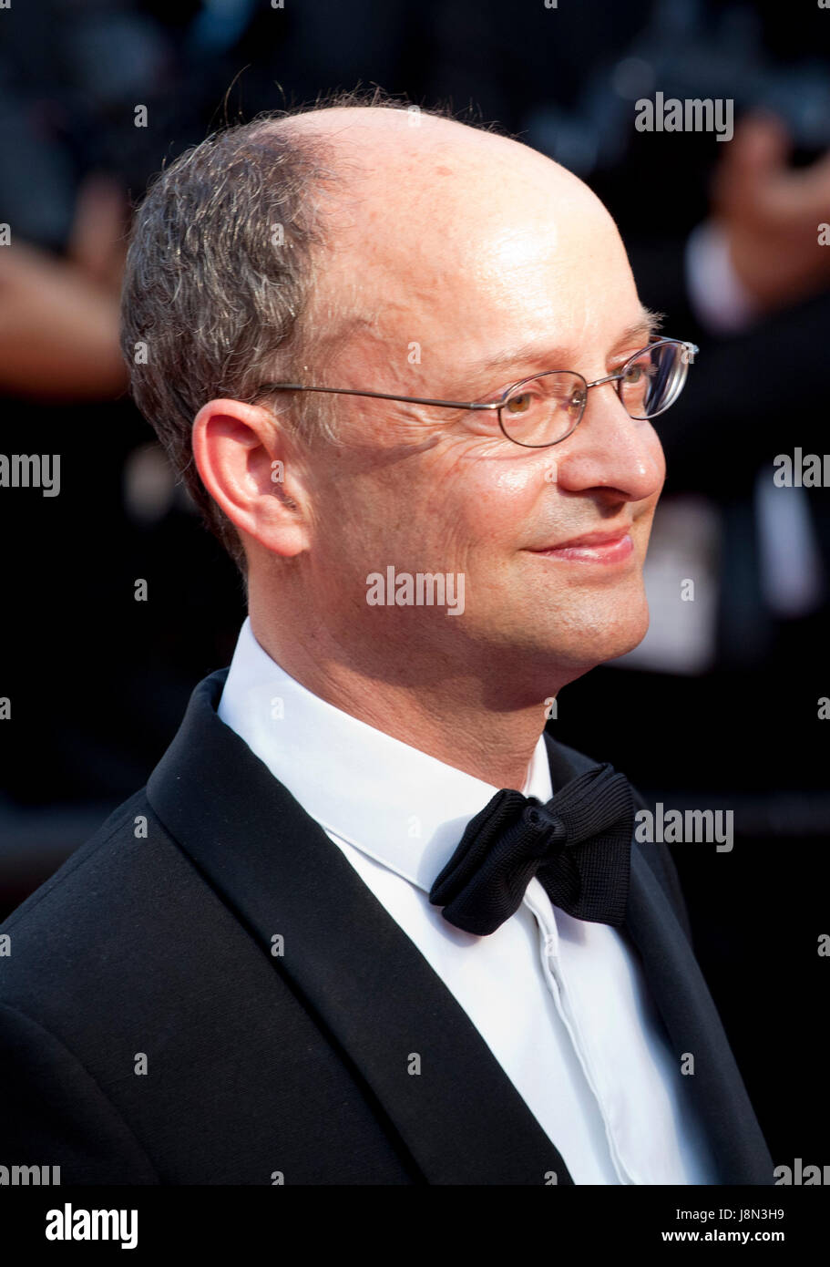 Cannes, France. 28th May, 2017. Producer Ed Guiney arriving to the ...