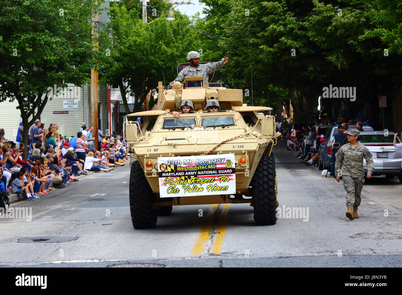 Maryland army national guard hi-res stock photography and images - Alamy