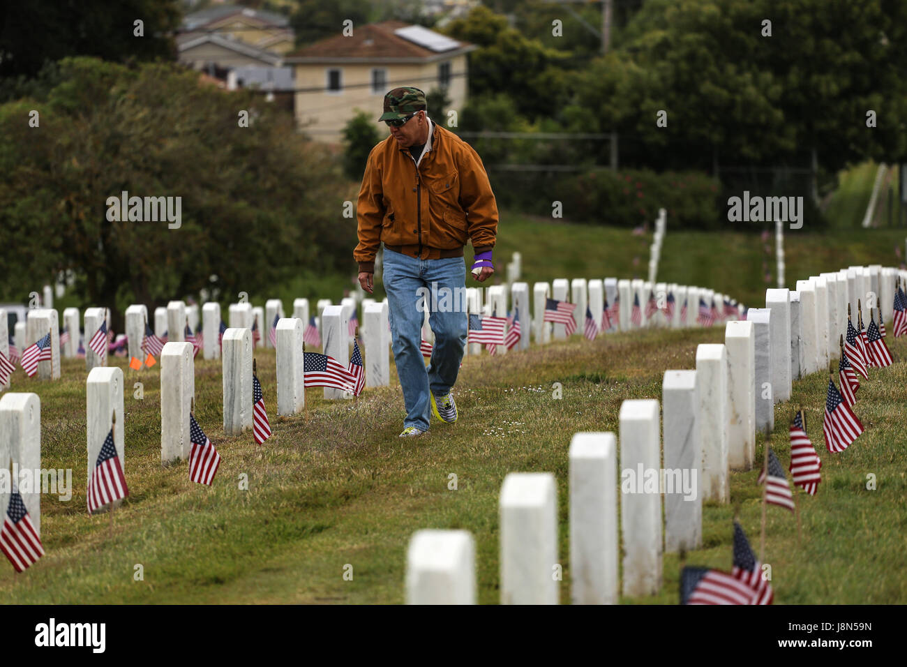 Golden gate national cemetery hi-res stock photography and images - Alamy