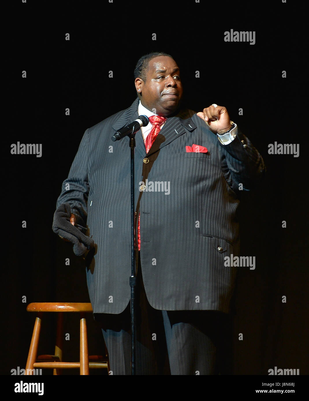 Miami, FL, USA. 28th May, 2017. Actor/comedian Bruce Bruce performs ...
