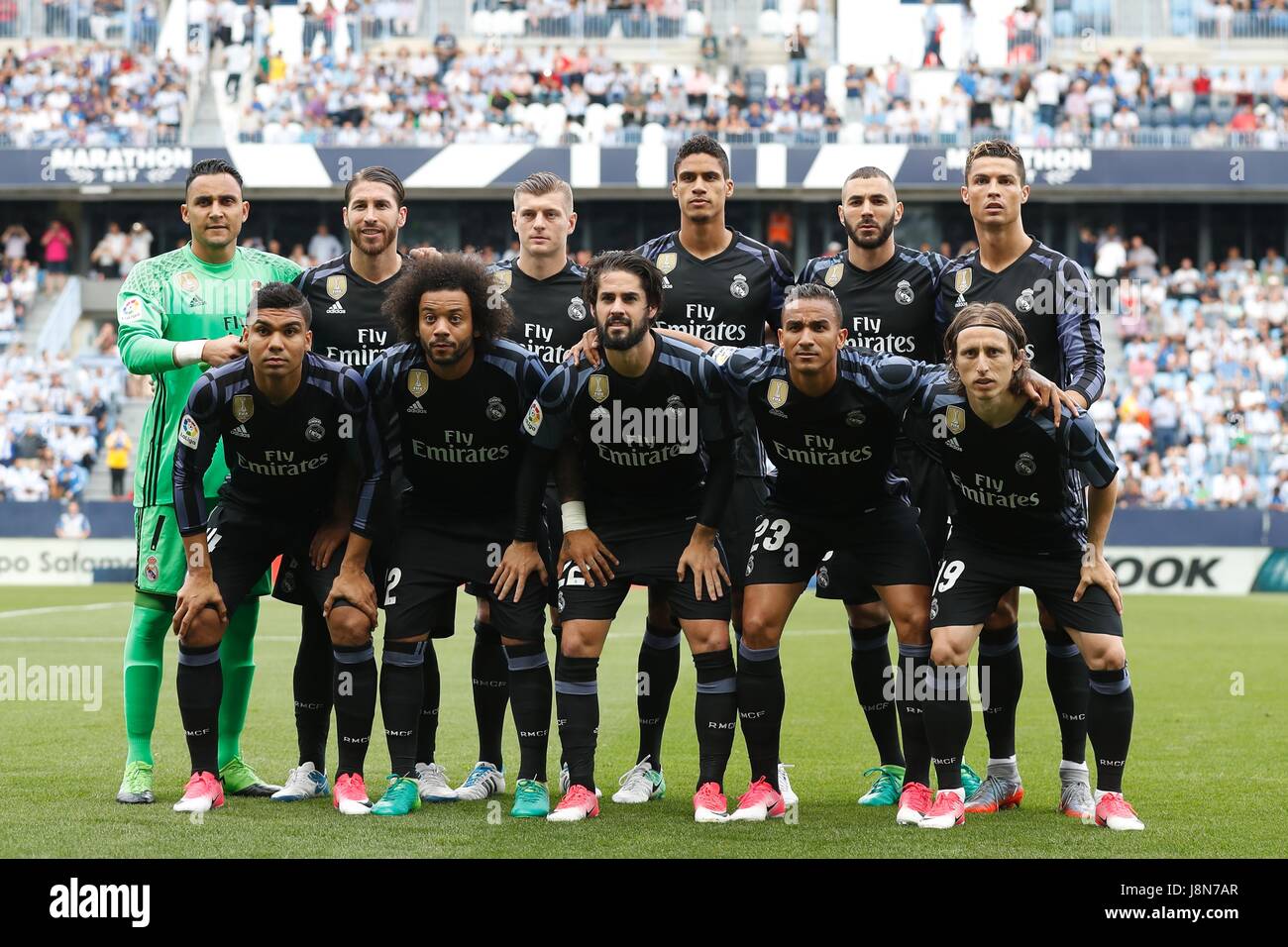 Real Madrid team group line-up (Real), MAY 21, 2017 - Football / Soccer ...