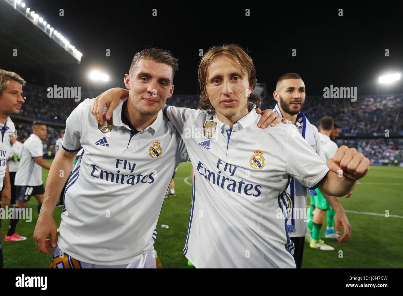 (L-R) Mateo Kovacic, Luka Modric (Real), MAY 21, 2017 - Football ...