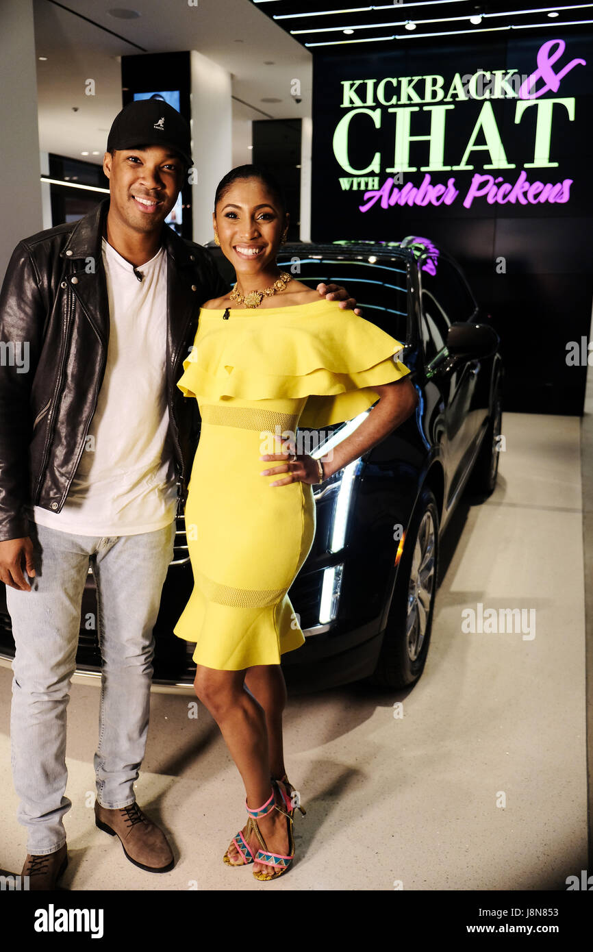 New York, New York-May 29- United States: (L-R) Actor Corey Hawkins and ...