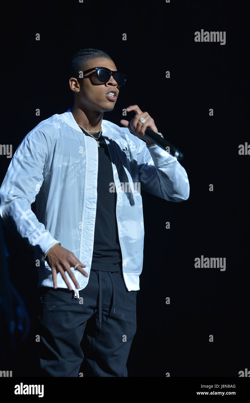 Fort Lauderdale, FL, USA. 29th May, 2017. Actor and rapper Bryshere Y ...