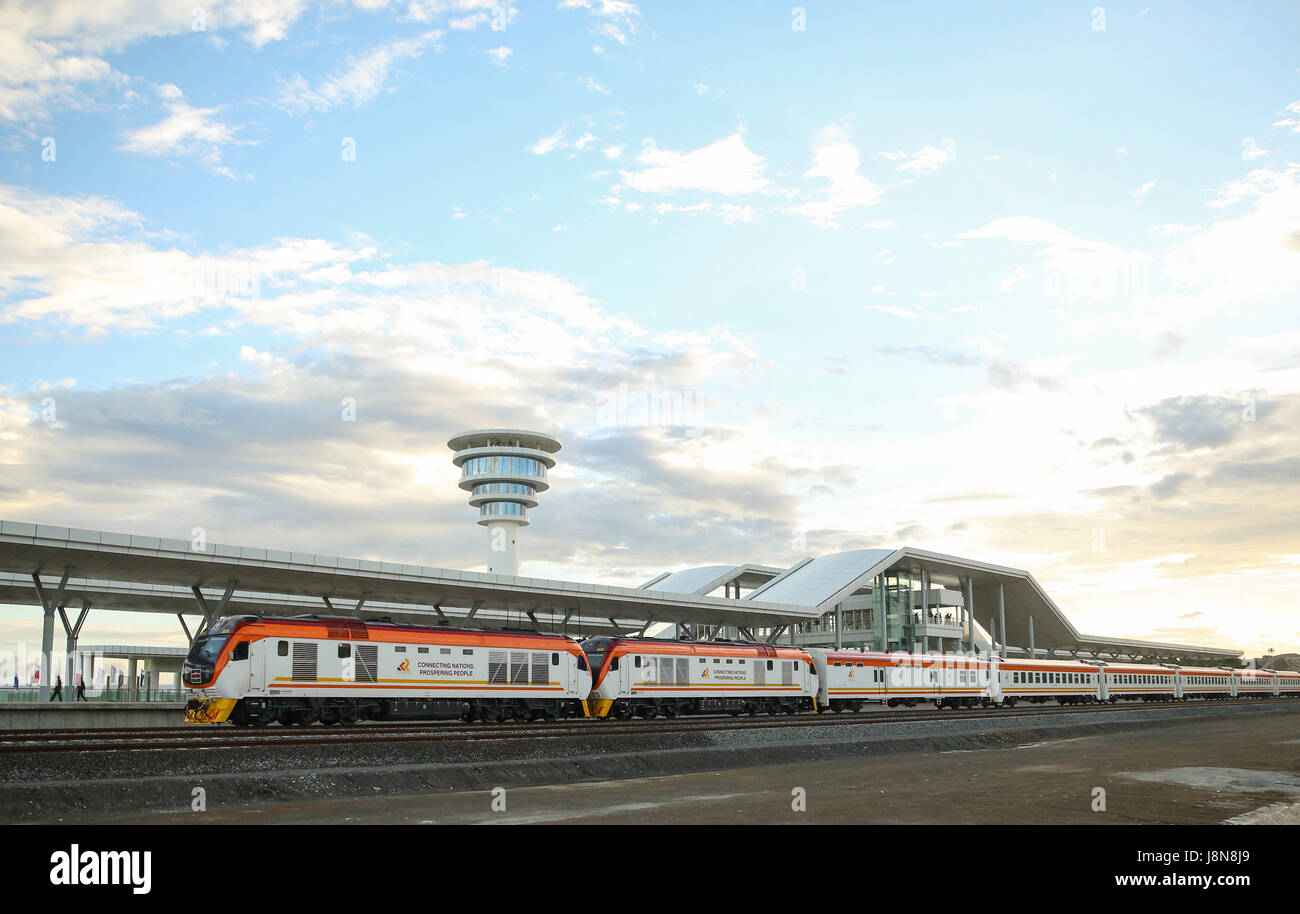 Kenya's mombasa nairobi railway hi-res stock photography and images - Alamy