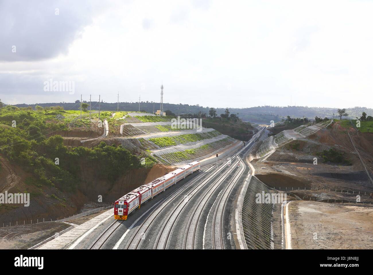 Kenya's mombasa nairobi railway hi-res stock photography and images - Alamy