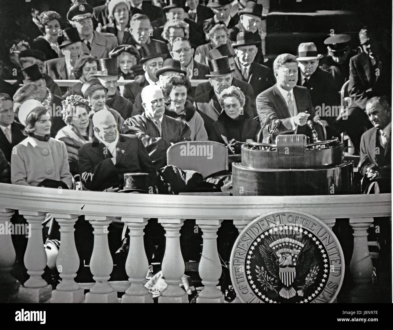 John f kennedy inauguration hi-res stock photography and images - Alamy