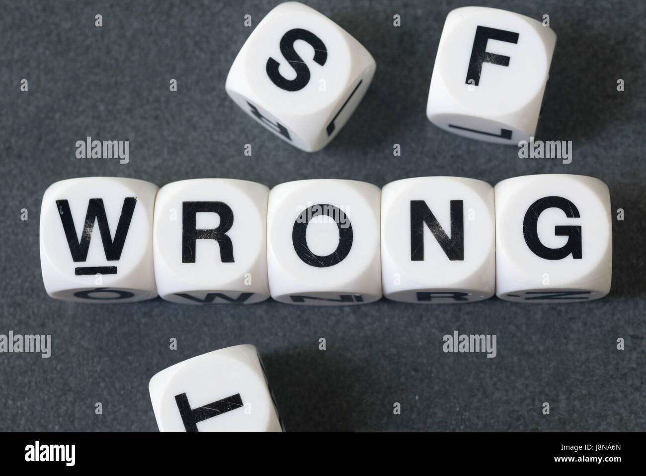 Wrong spelling hi-res stock photography and images - Alamy