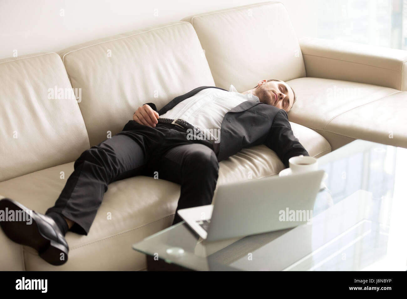 Lazy Person On Couch