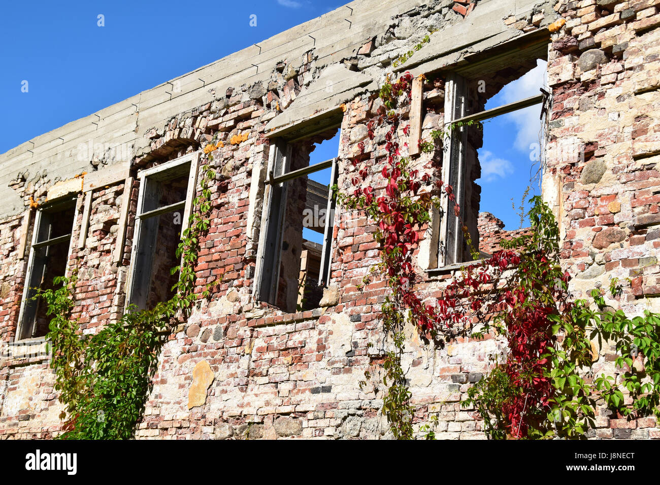 Conservation of old ruins Stock Photo - Alamy