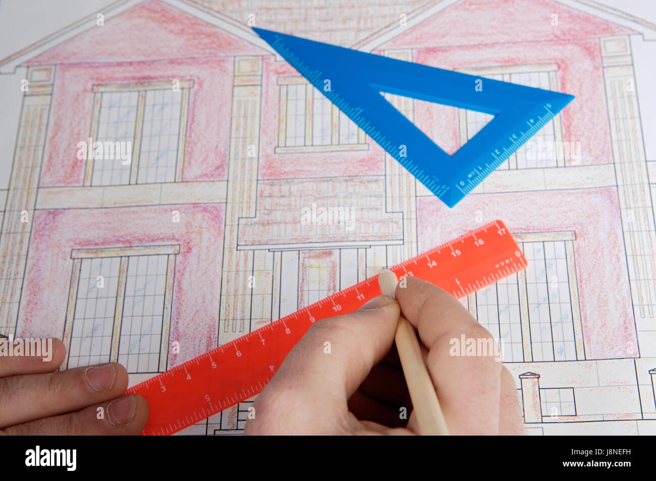 house, building, tools, architectural, build, model, design, project ...