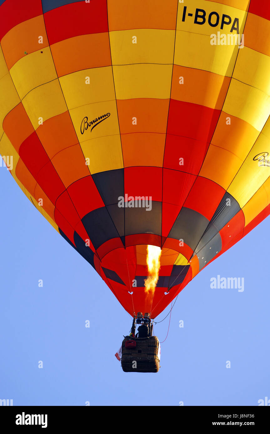 Bunch of Hot Air Balloon Competition, Italy Stock Photo - Alamy