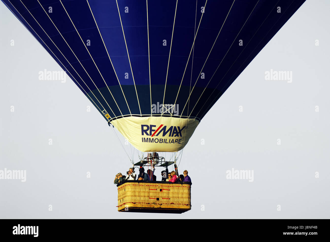 Bunch of Hot Air Balloon Competition, Italy Stock Photo - Alamy
