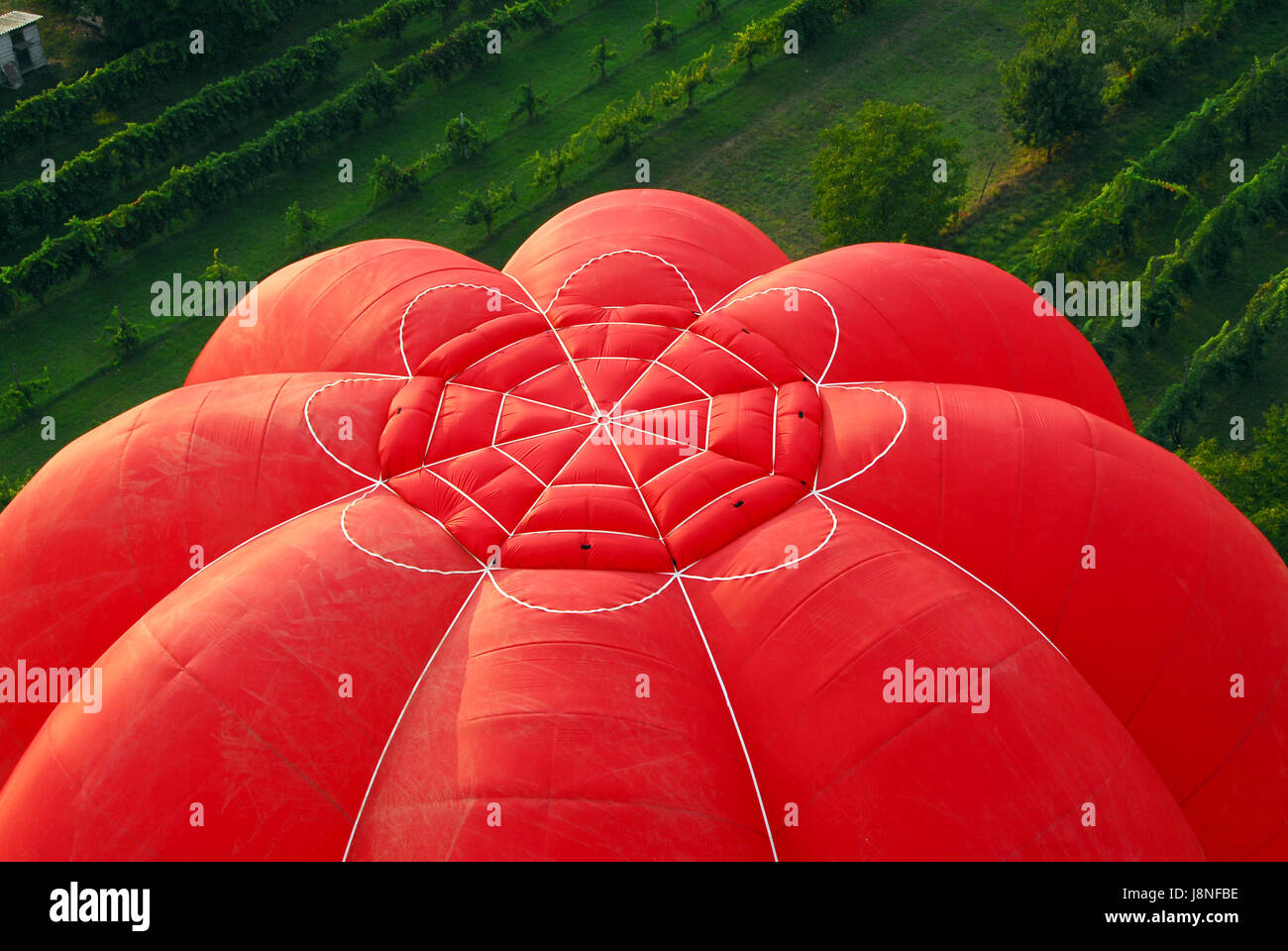 Bunch of Hot Air Balloon Competition, Italy Stock Photo - Alamy