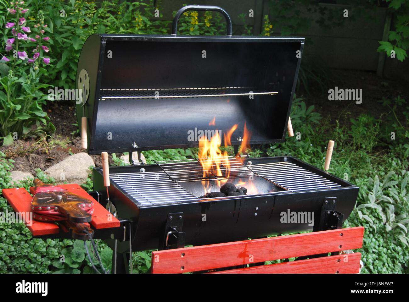 fire, conflagration, flame, grill, barbecue, barbeque, bbq, bar-b-q ...