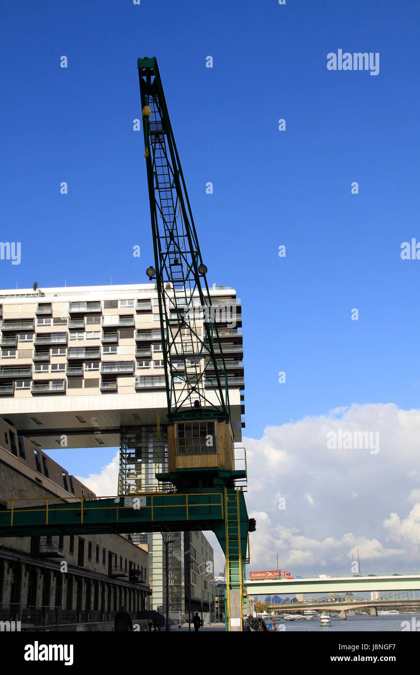 crane house in cologne Stock Photo - Alamy