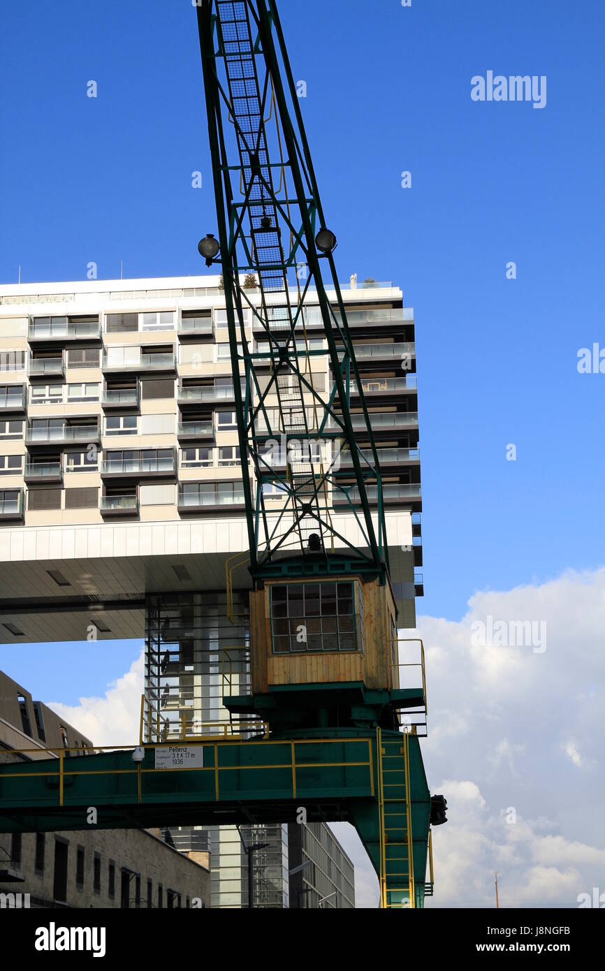 crane house in cologne Stock Photo - Alamy