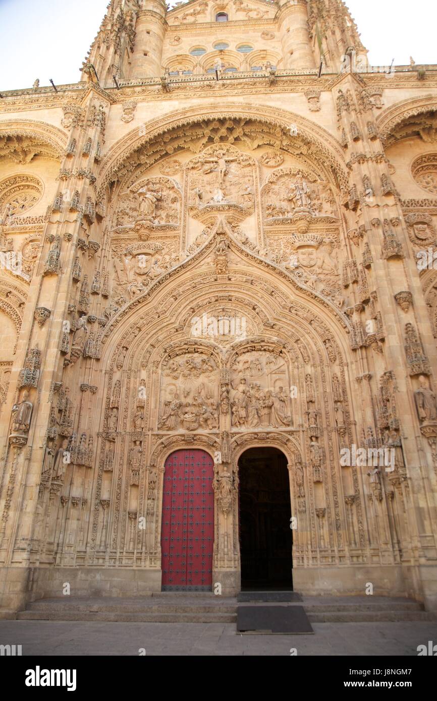 church, city, town, monument, spain, landmark, street, road, building ...